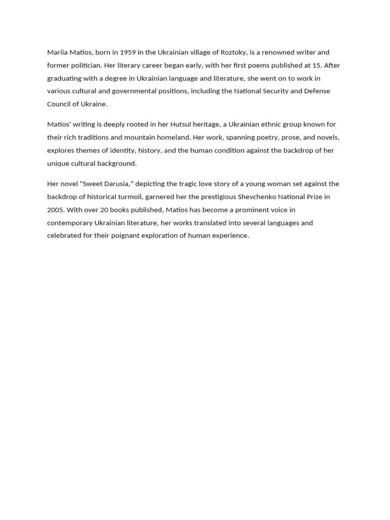 Mariia Matios | PDF