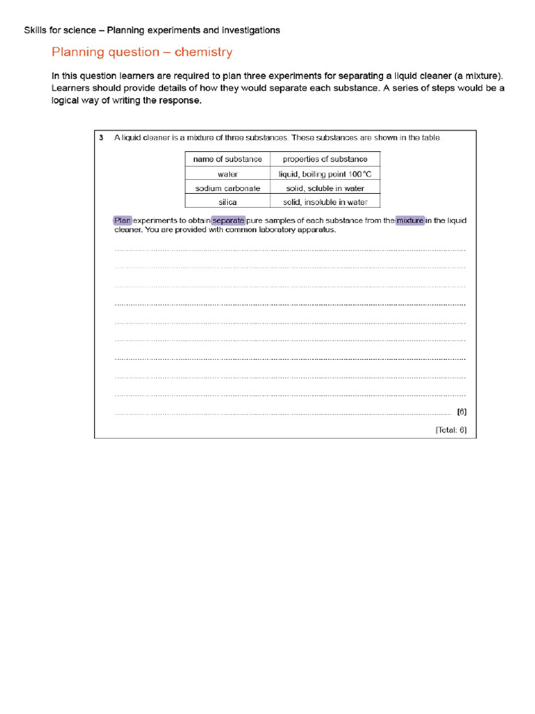 Practical Skills | PDF