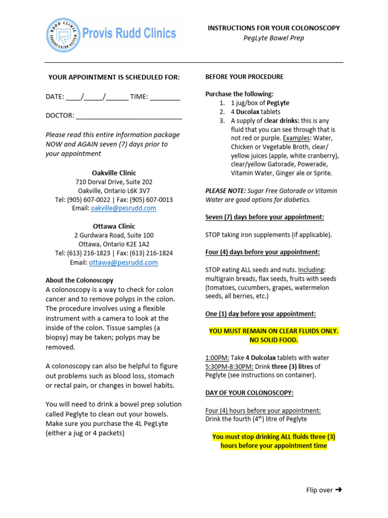 Provis - Peglyte Instructions | PDF