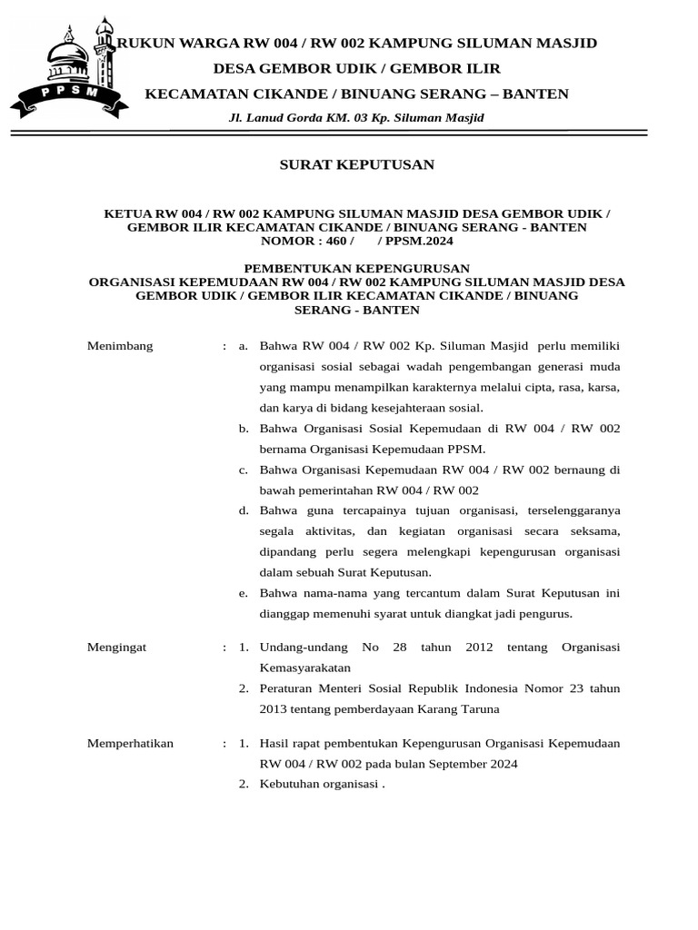 SK Pemuda Gembor PPSM.. | PDF