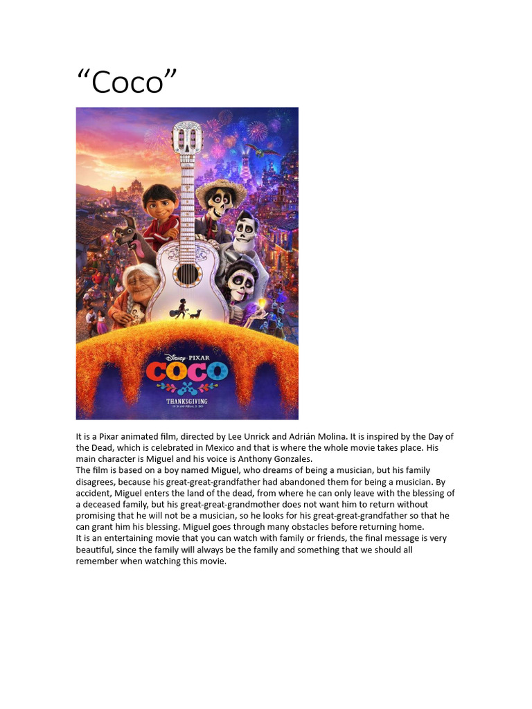 Review Coco | PDF