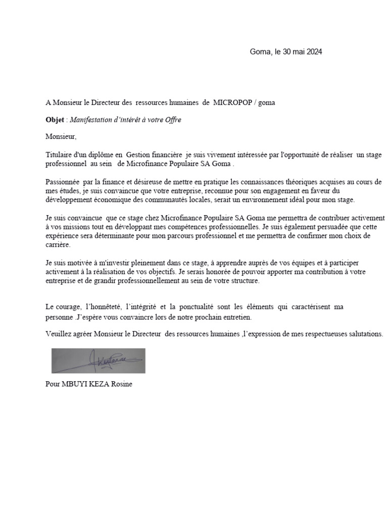 Copier1-Cv Rosine - Docx 1.docx Micropop Goma | PDF