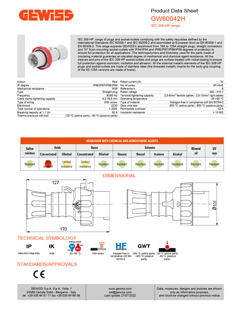 GW60042H | PDF