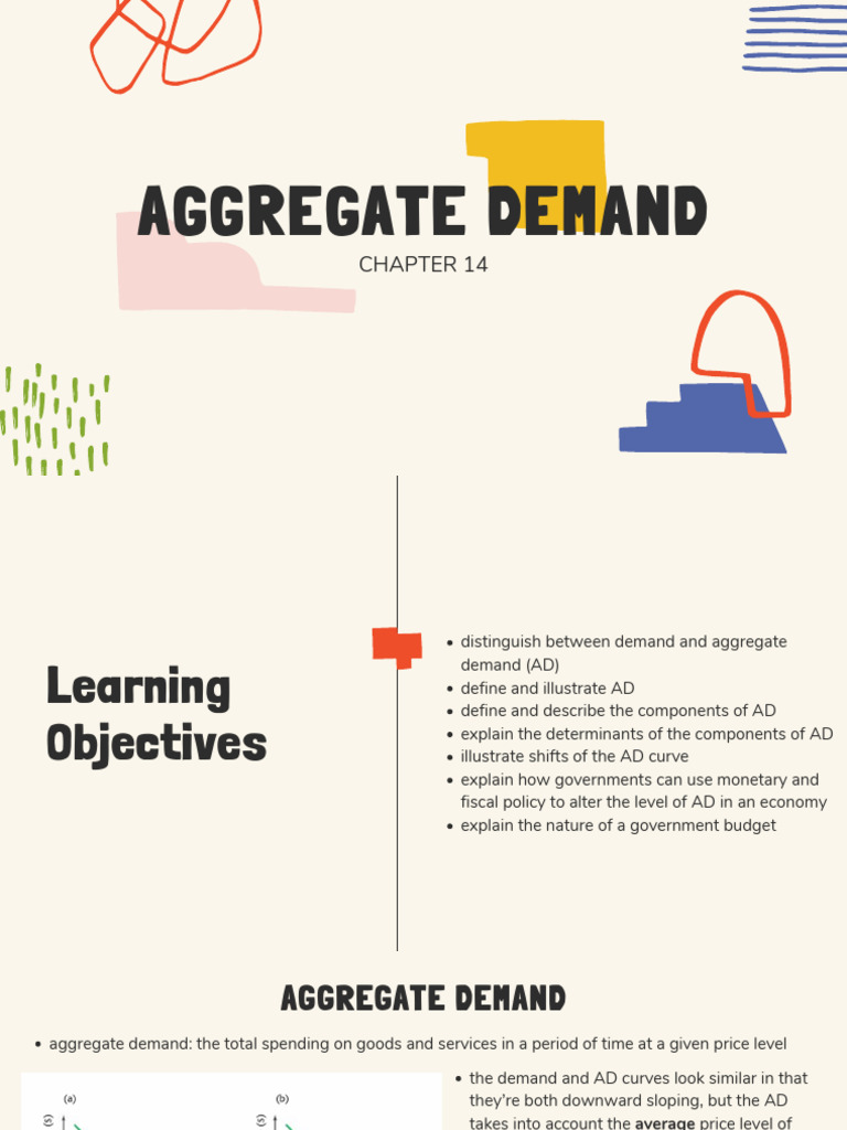 IB Economics Chap 14 - Aggregate Demand | PDF | Taxes | Consumption ...