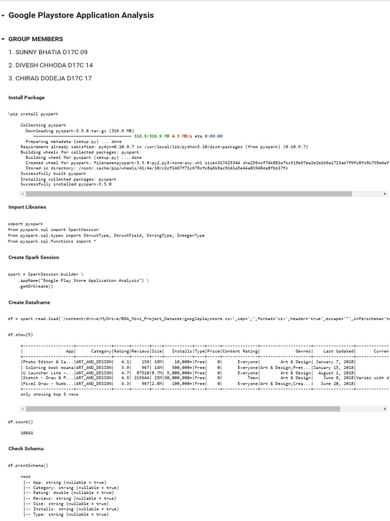 BDA Mini Project | PDF