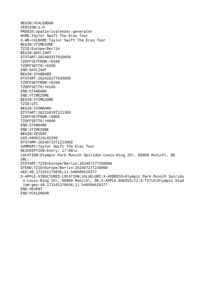 Taylor Swift - Ics | PDF