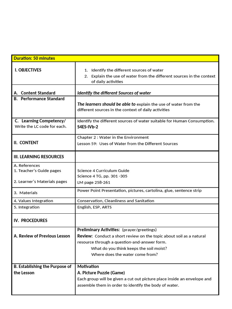 Science COT-DLP - 4th Quarter | PDF