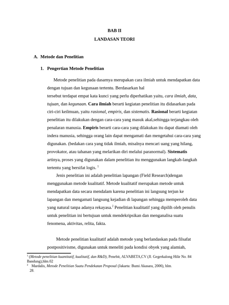 Bab II Mba Tika Baru | PDF