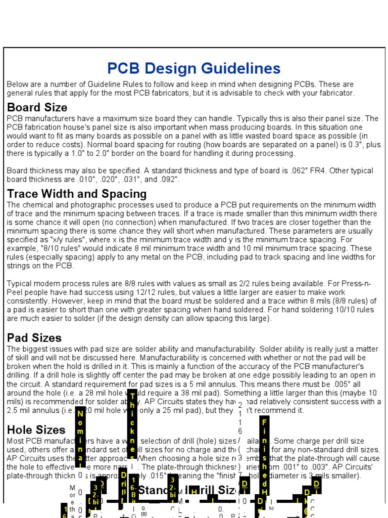PCB Design Guidelines | PDF | Printed Circuit Board | Engineering