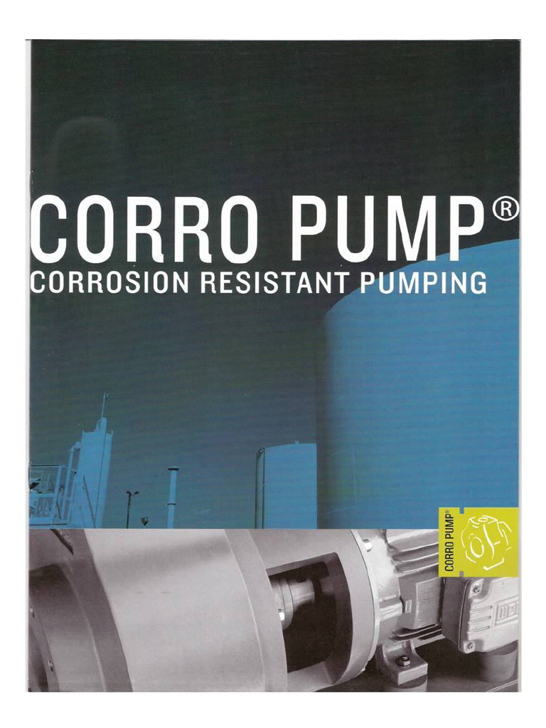 Corro Pump Brochure | PDF