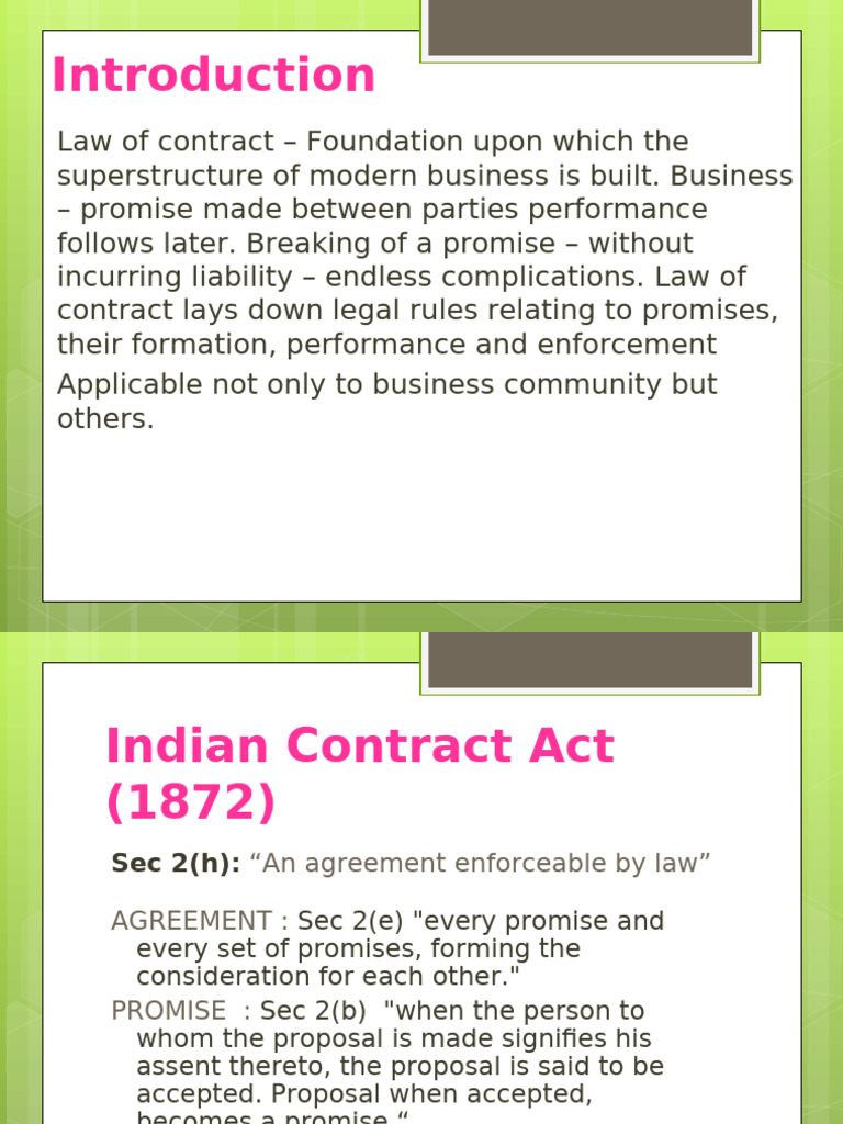Module 1 Contract | PDF