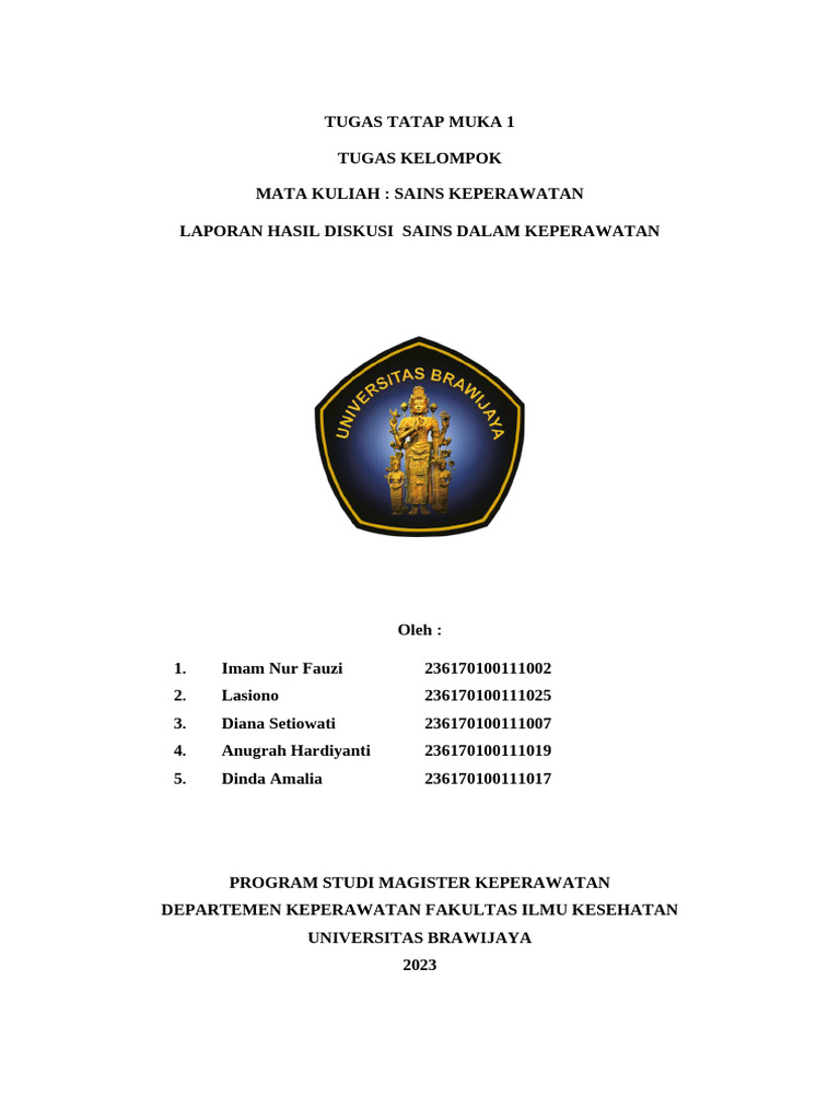 Laporan Hasil Diskusi K. 2 | PDF