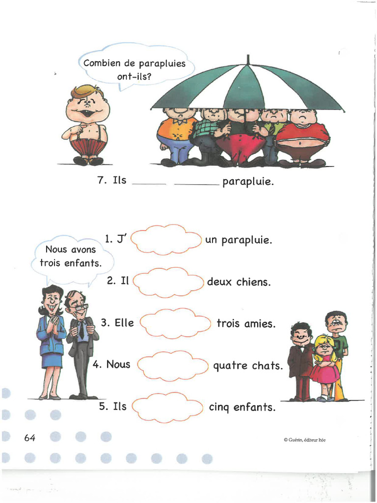 Le Verbe Avoir Exercices 2 | PDF
