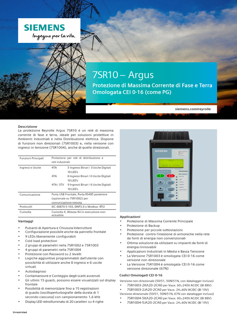 7sr10 Argus | PDF