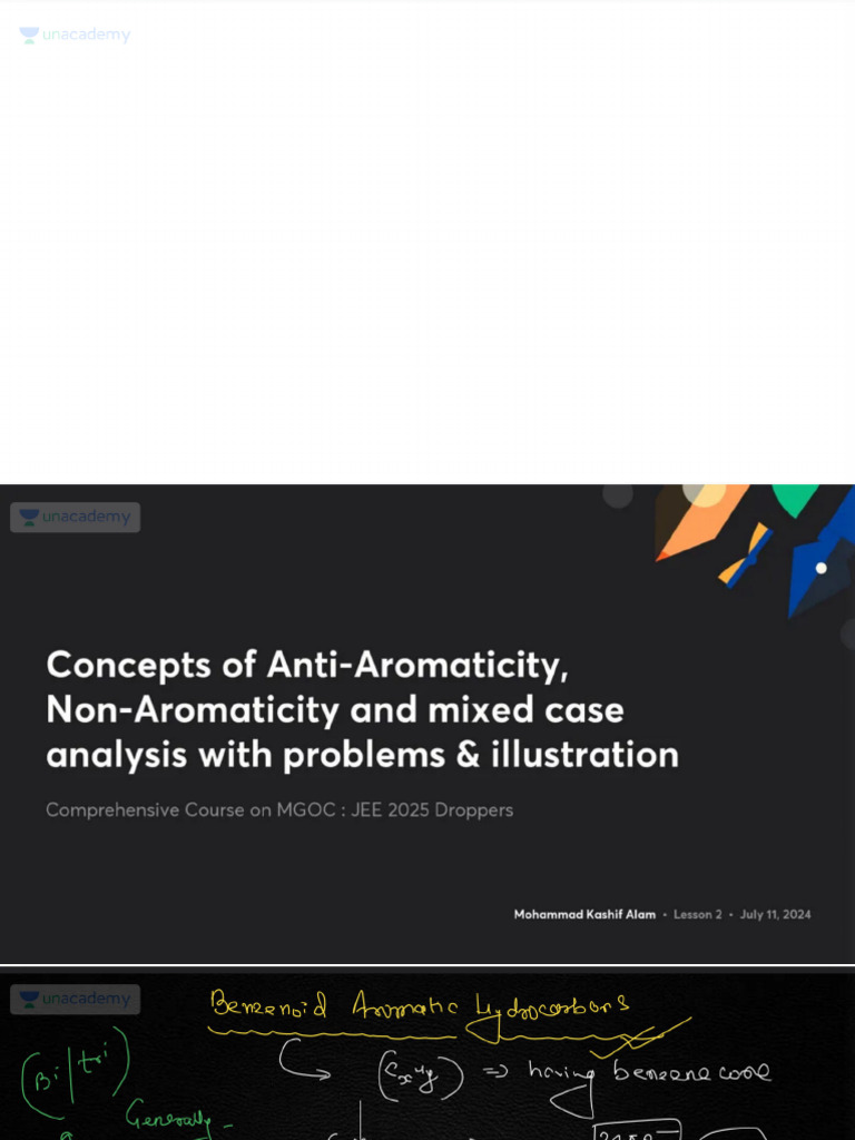 Concepts of AntiAromaticity NonAromaticity and Mixed Case Analysis | PDF
