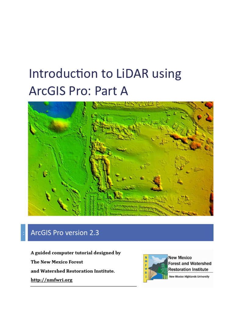 Intro To LiDAR and ArcGIS Pro | PDF | Geographic Information System | Teaching Methods & Materials
