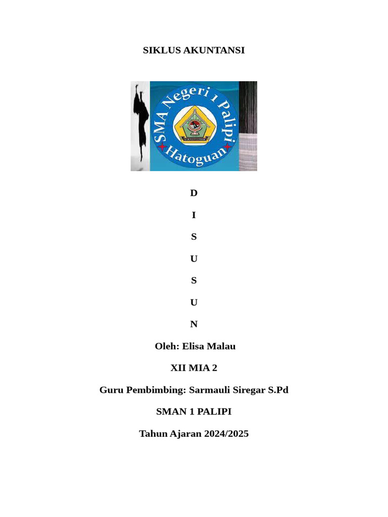 Siklus Akuntansi | PDF