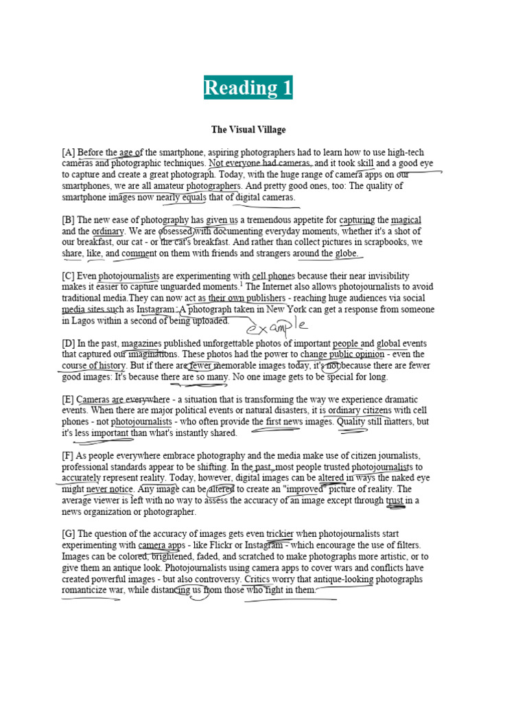 Reading Project File | PDF