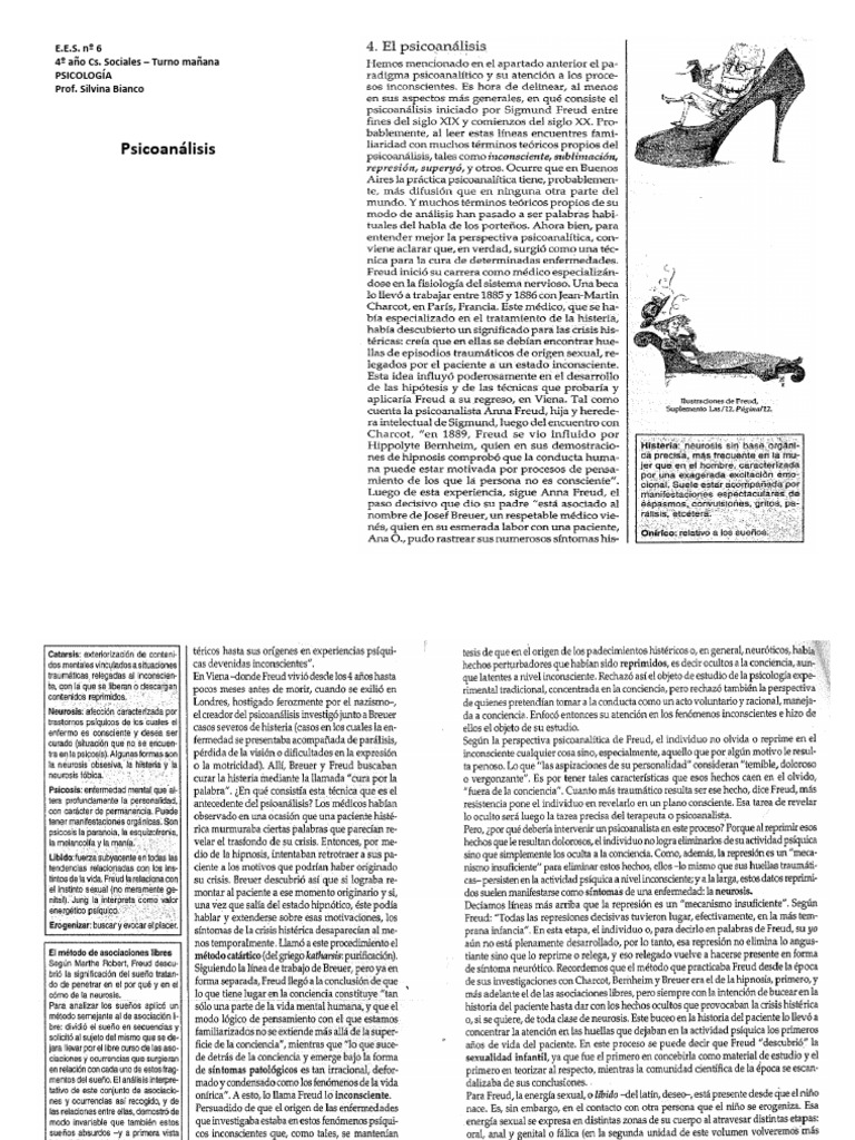 TP 7 Psicoanálisis | PDF