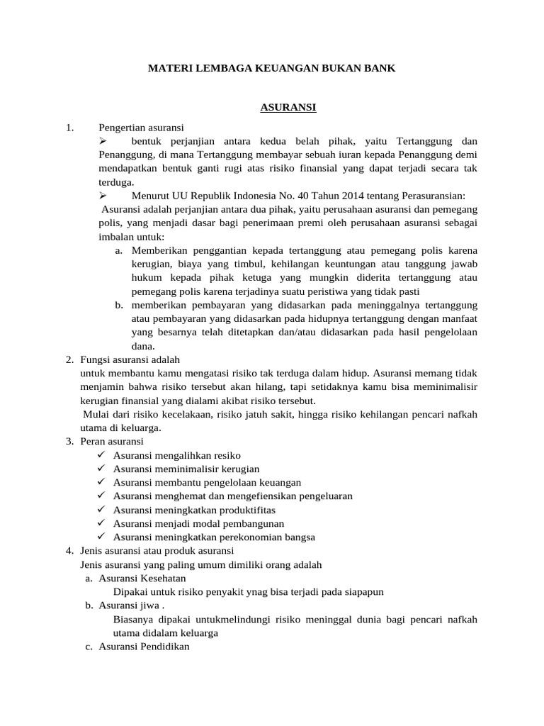 Asuransi Dana Pensiun | PDF