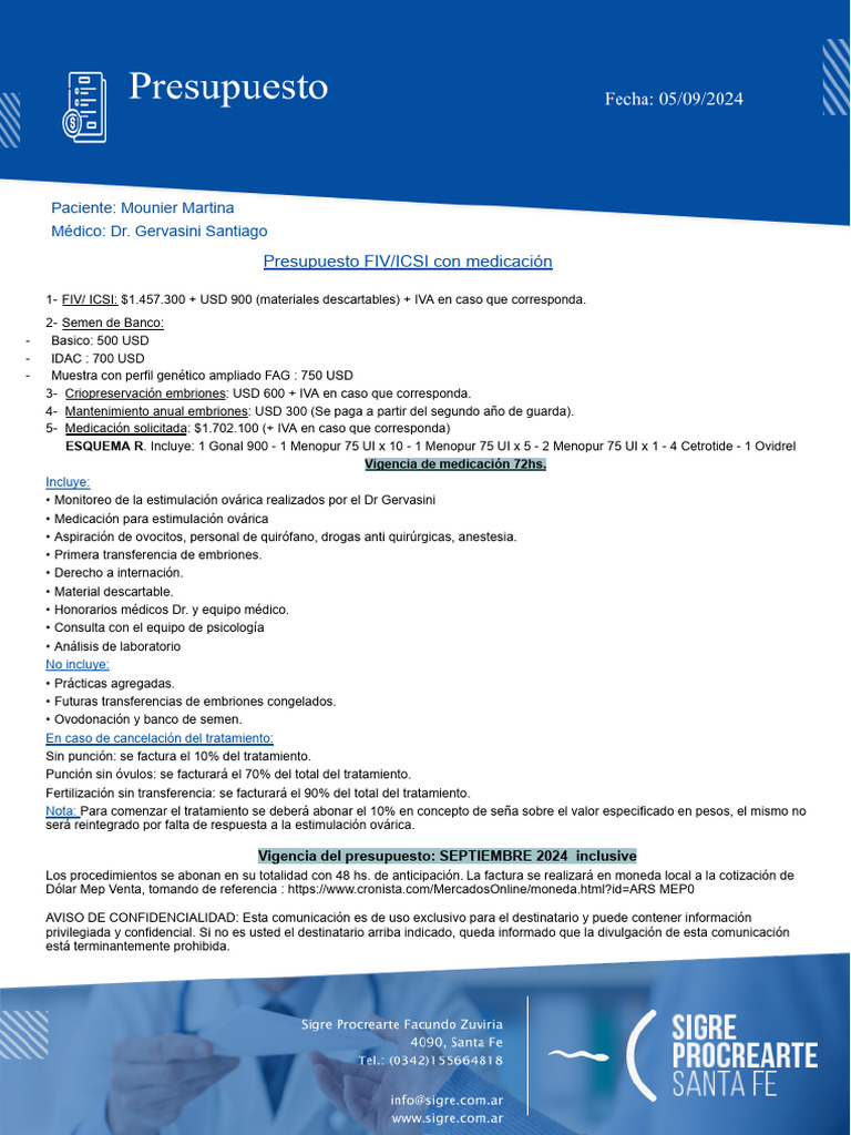 Fiv - Icsi + Esquema R | PDF