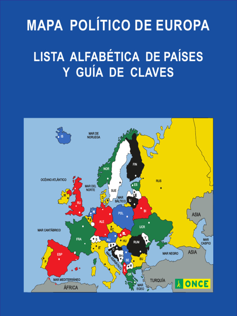 Guia Del Mapa Politico de Europa | PDF