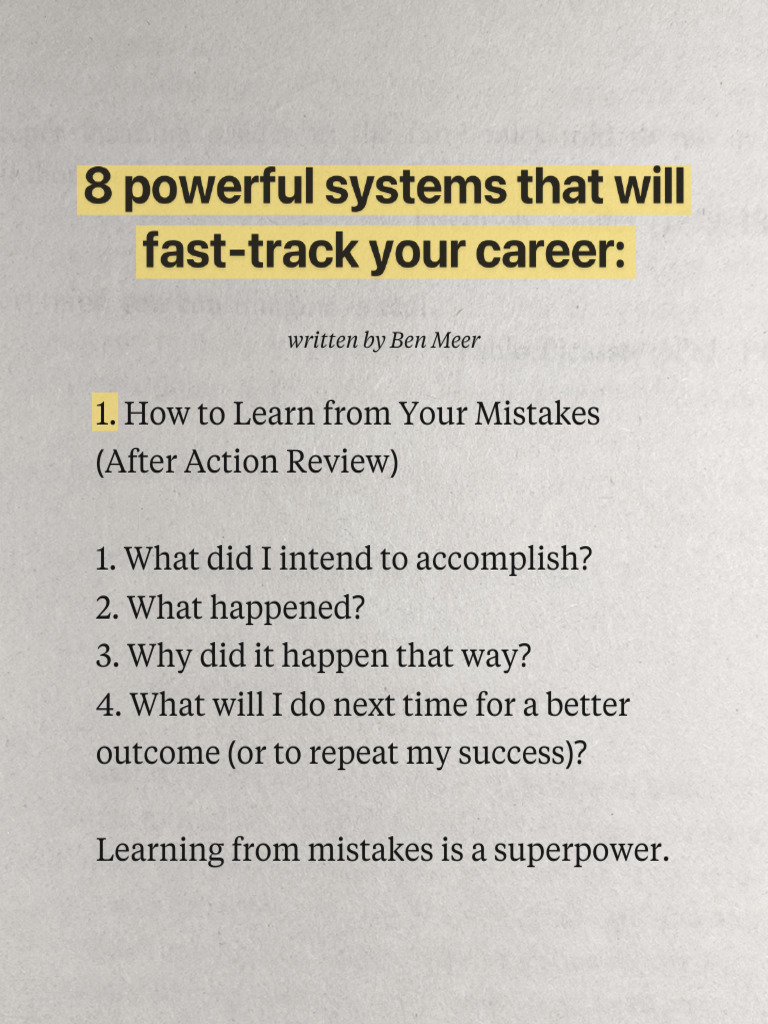 8 Powerful Systems To Fast Track Your Career 1721774846 | PDF