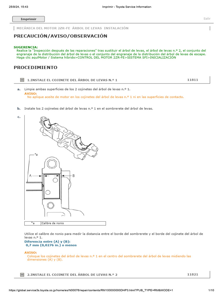Distrib Corolla 2ZR | PDF