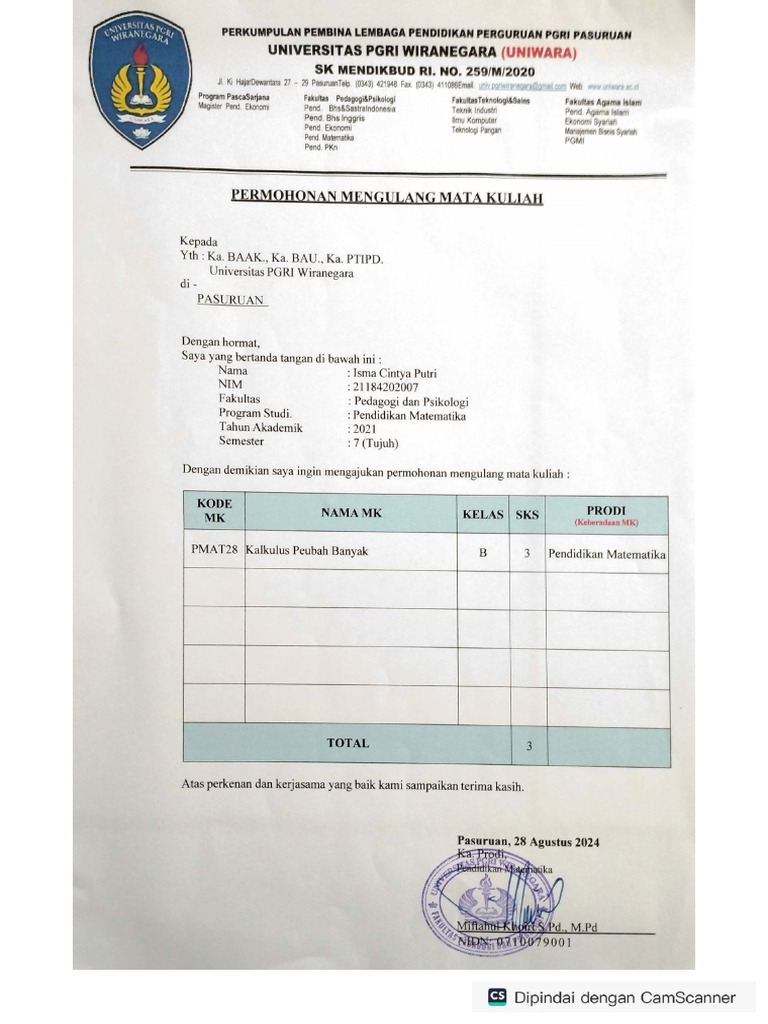 Isma Cintya Putri - 21184202007 (Mengulang) | PDF