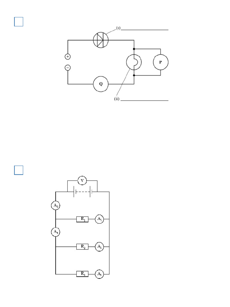 Exampro Gcse Physics p4 Electricity | PDF | Electrical Resistance And Conductance | Voltage