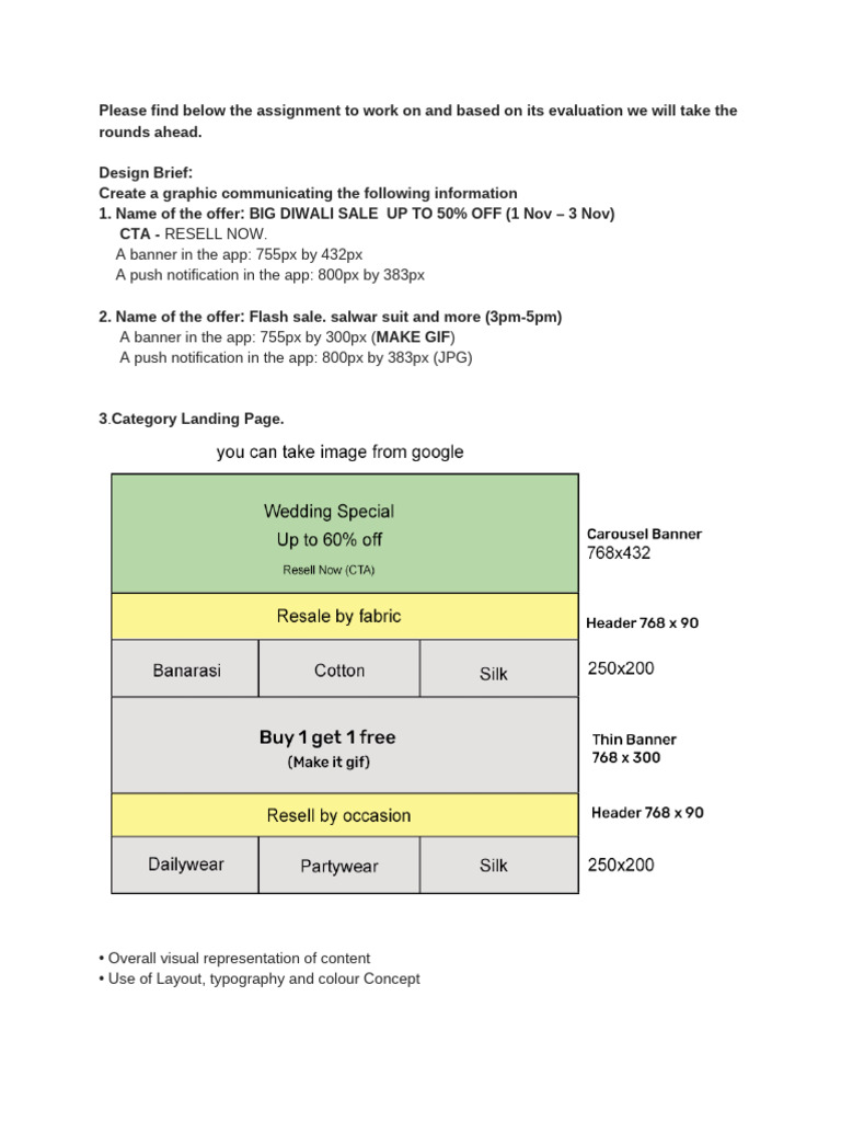 Graphic Designer Assessment Test | PDF