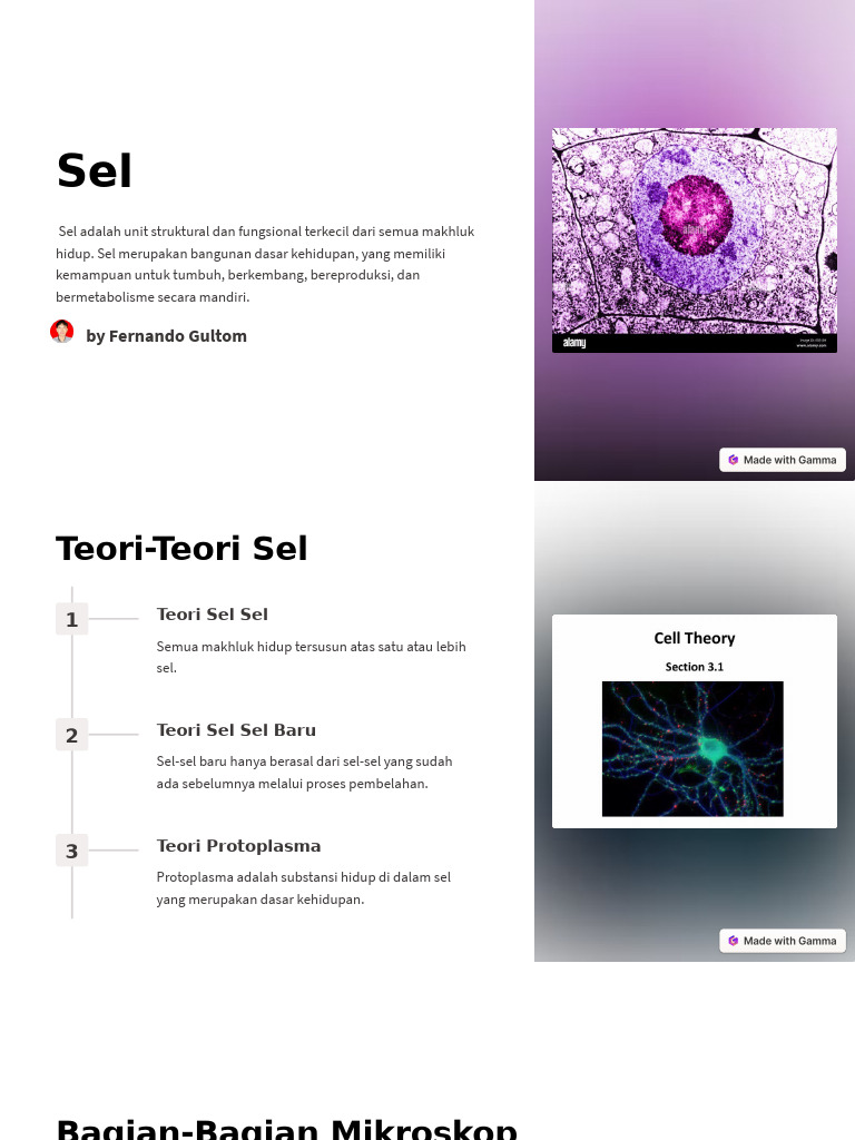 BAB 1 Sel Kelas 8 | PDF