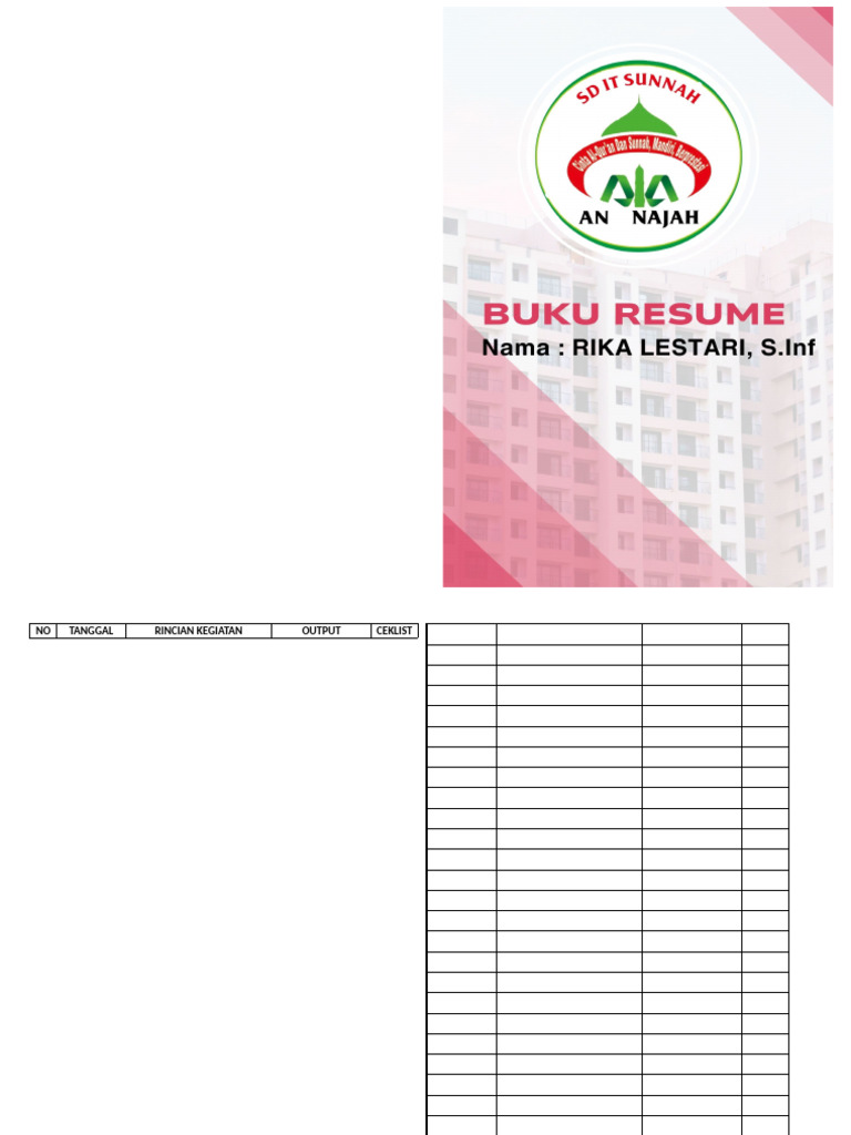 Buku Resume Rika | PDF