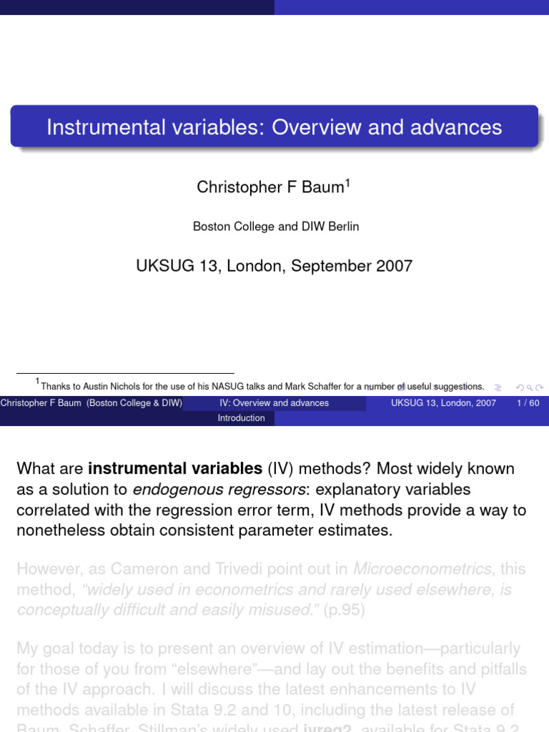 Baum UKSUG2007 | PDF