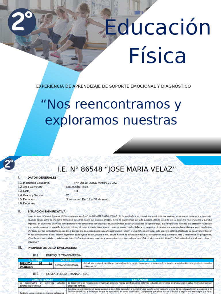 EdA Cero III CICLO 2° | PDF