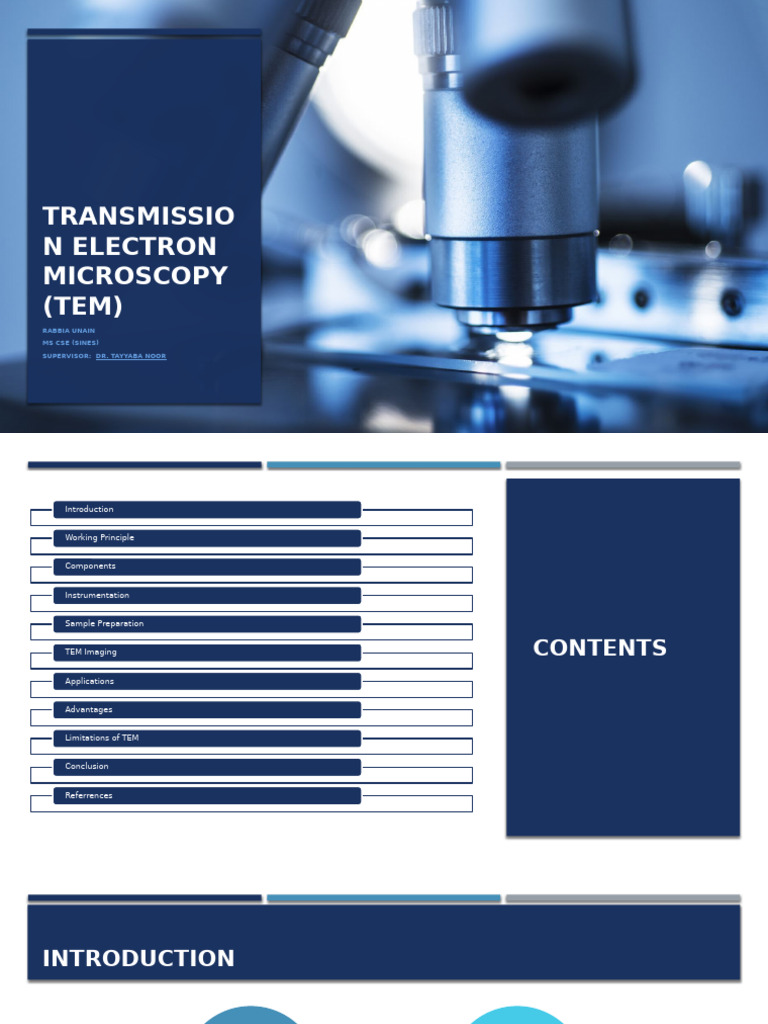 Transmission Electron Micros | PDF