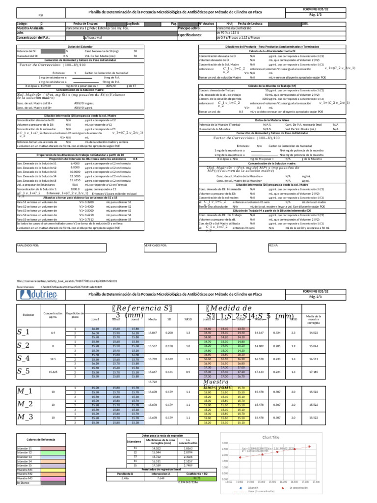 Planilla Ejemplo USP | PDF