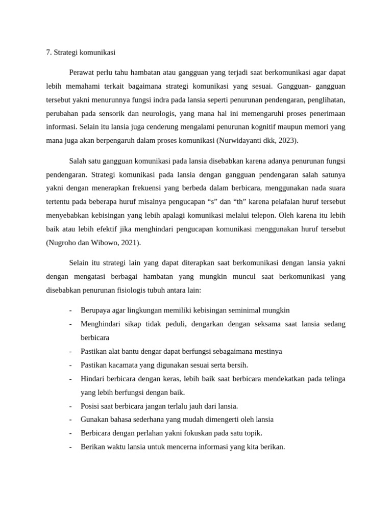 Strategi Komunikasi Pdf