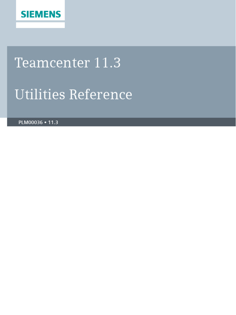 Utilities Reference | PDF