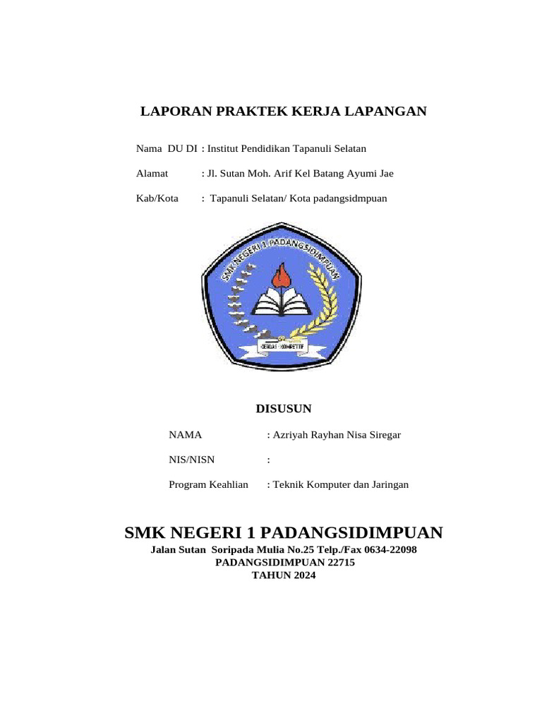 Laporan Nisa 2 | PDF