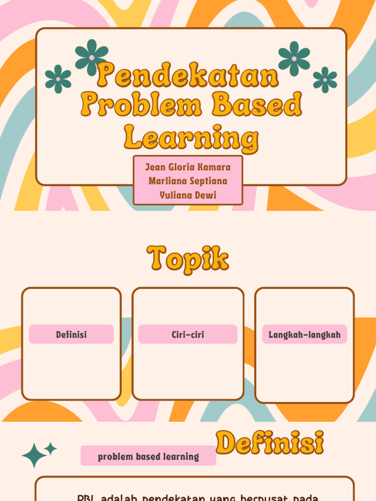Kel 2 - Pendekatan Problem Based Learning | PDF