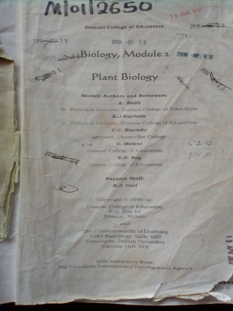 Introduction To Plant Biology | PDF