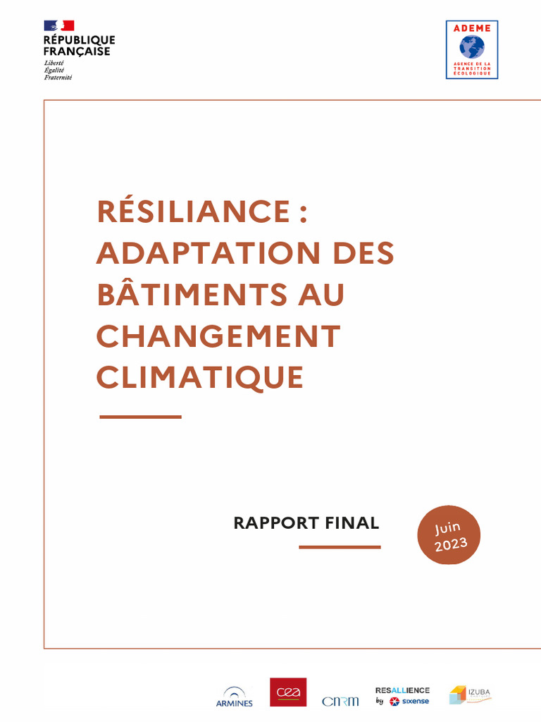 20230628-RESILIANCE - Rapport Final | PDF