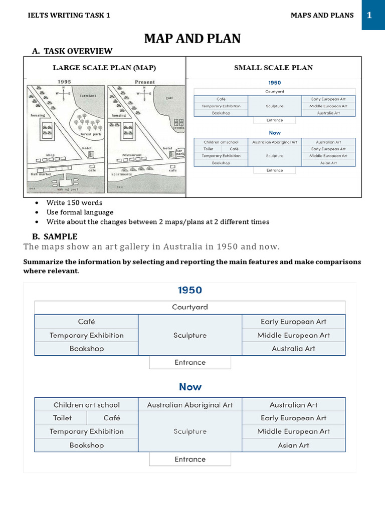 Ielts Writing Task 1-Map and Plan 6.0 | PDF