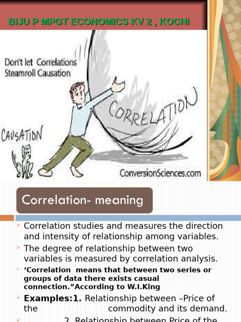 Correlation Pdf
