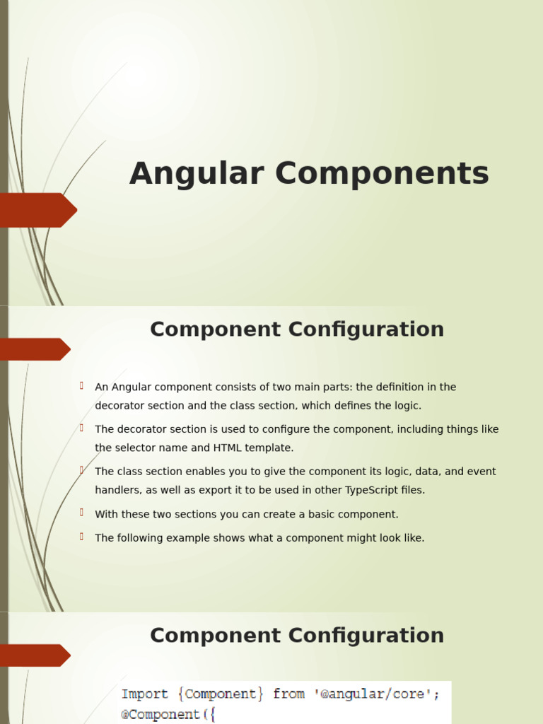 Angular Components | PDF