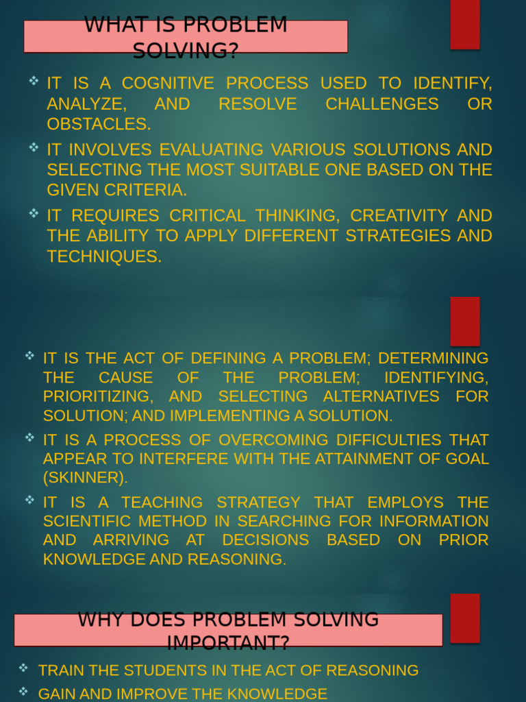 Problem Solving Introduction | PDF | Methodology | Computers