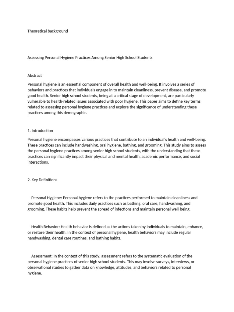 Theoretical Background | PDF