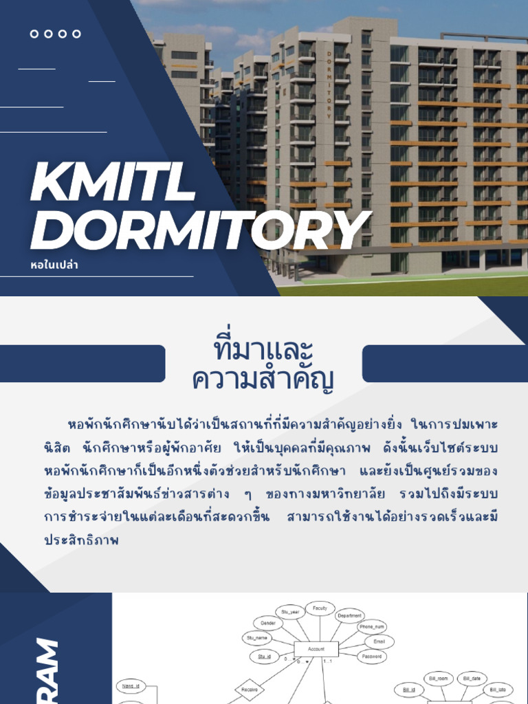 KMITL DORMITORY | PDF