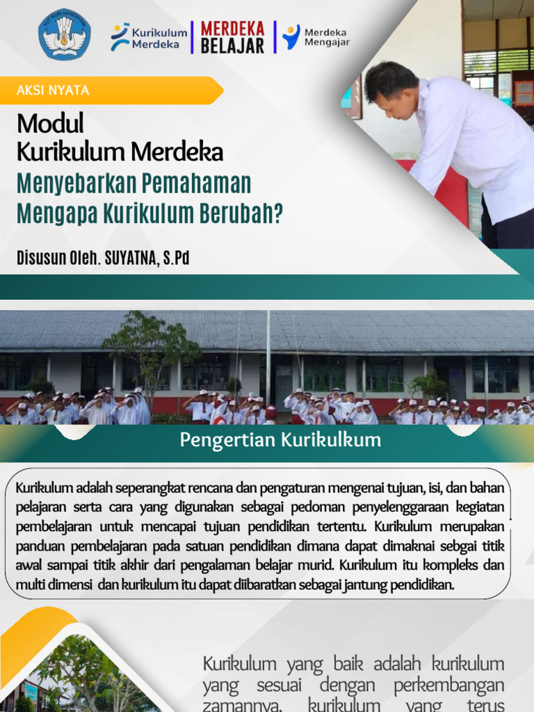 AKSI NYATA KURIKULUM MERDEKA - Compressed | PDF